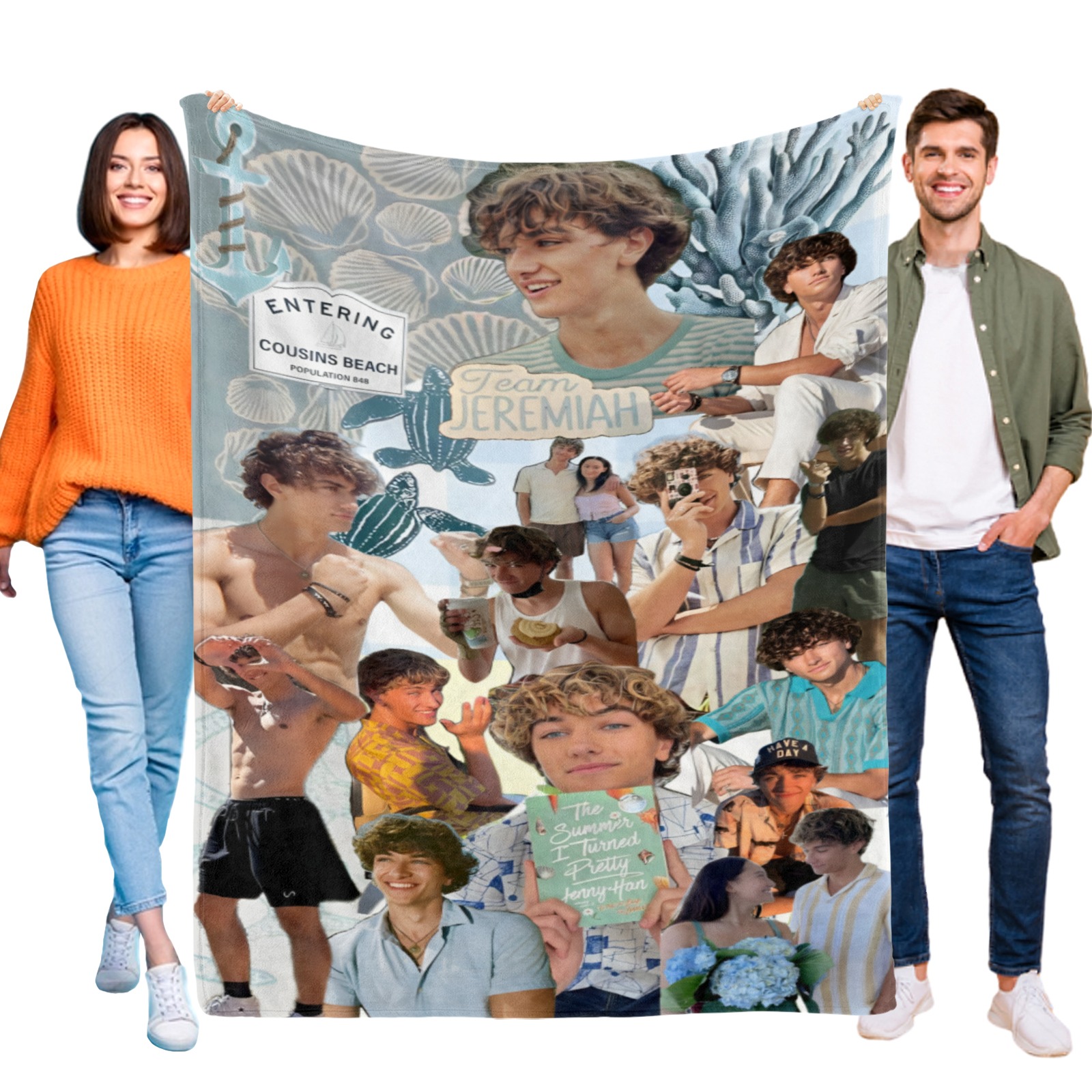 Gavin Casalegno Jeremiah Michael Throw Blanket Gifts for Fans Lover Girls Boys Women Present ...