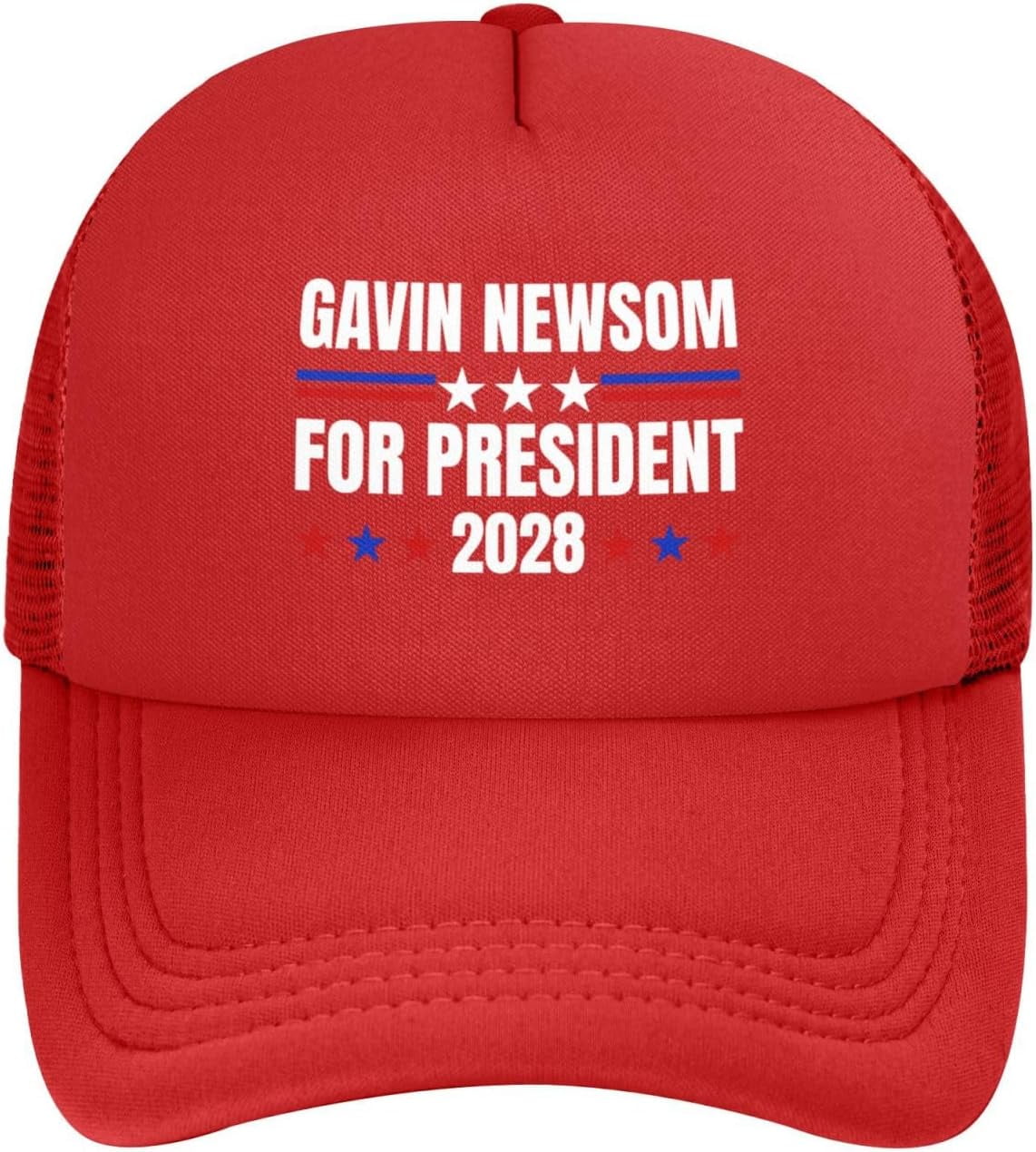 Gavin Newsom 2028 Hat Gavin Newsom for President Mesh Hat Baseball Cap Men Women Trucker Hat ...