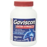 Gaviscon, Chewable Antacid Tablets, 100 ea, Original Flavor - Walmart.com