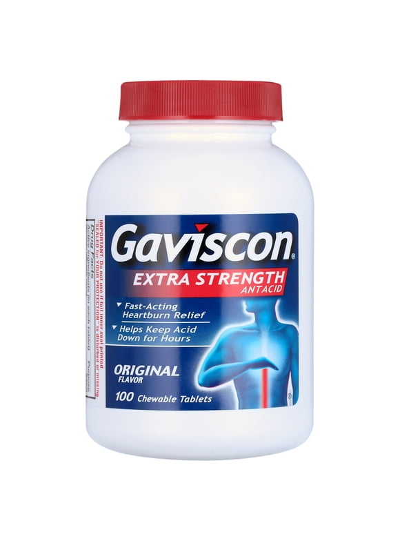 Gaviscon in Antacids and Heartburn Relief - Walmart.com