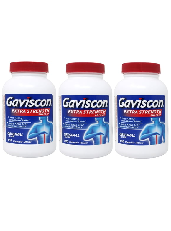 Gaviscon in Antacids and Heartburn Relief - Walmart.com