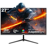 Gawfolk 27 Inch Gaming Monitor QHD IPS 120Hz , AMD FreeSync, 120% sRGB ...