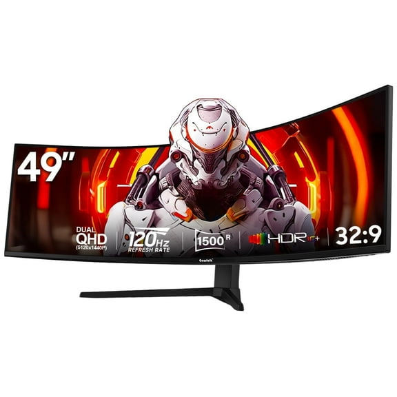 49 Inch Monitors for Gaming and Work with Curved OLED Displays