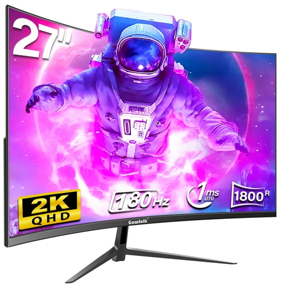 Walmart Black Friday Deals 2025 Gawfolk Curved Gaming Monitor 32 inch ...