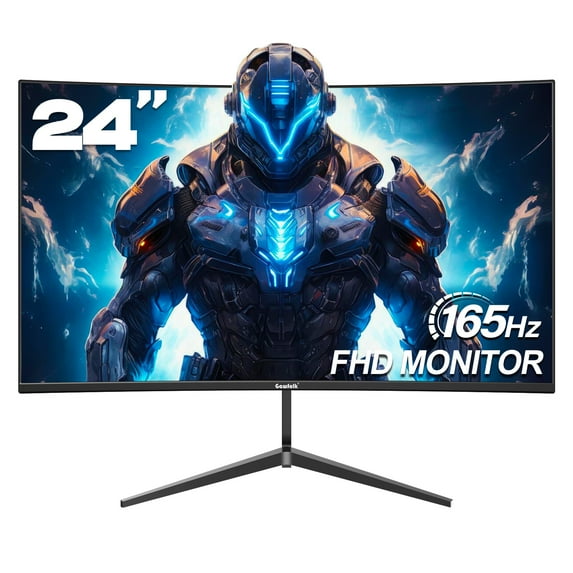 Gawfolk 24 Inch Gaming Monitor, 165Hz FHD 1080P, VA Display, Ultra-Thin ...