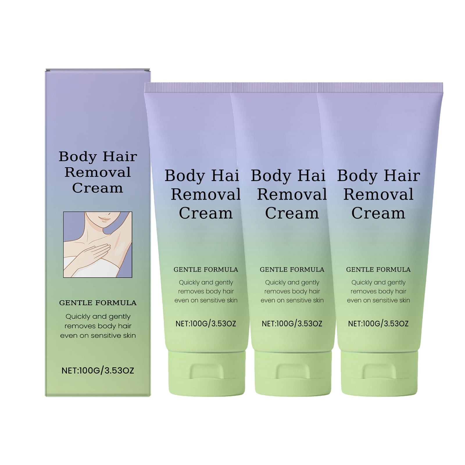 Gawie Body Hair Removal Cream for Sensitive Skin, Hair Removal Cream ...