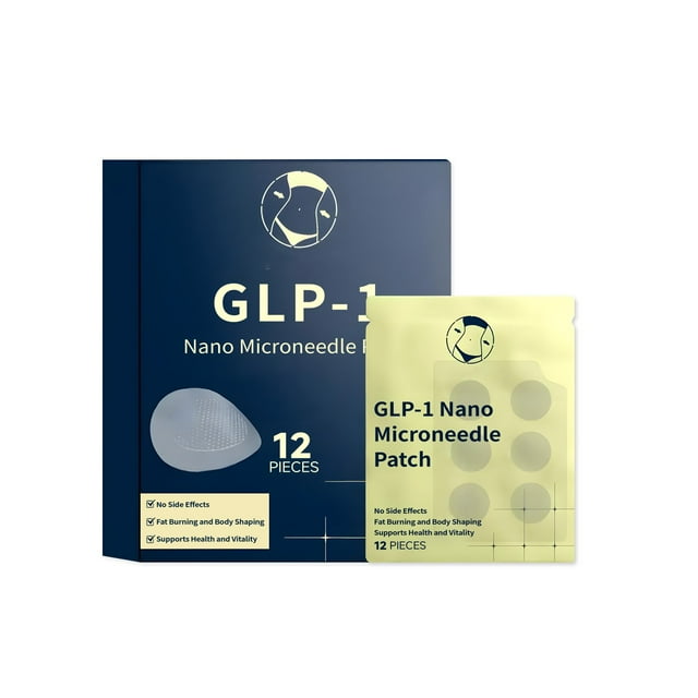 Gawie GLP-1 Nano Microneedle Patch,Firming Skin and Body Shāping Care ...
