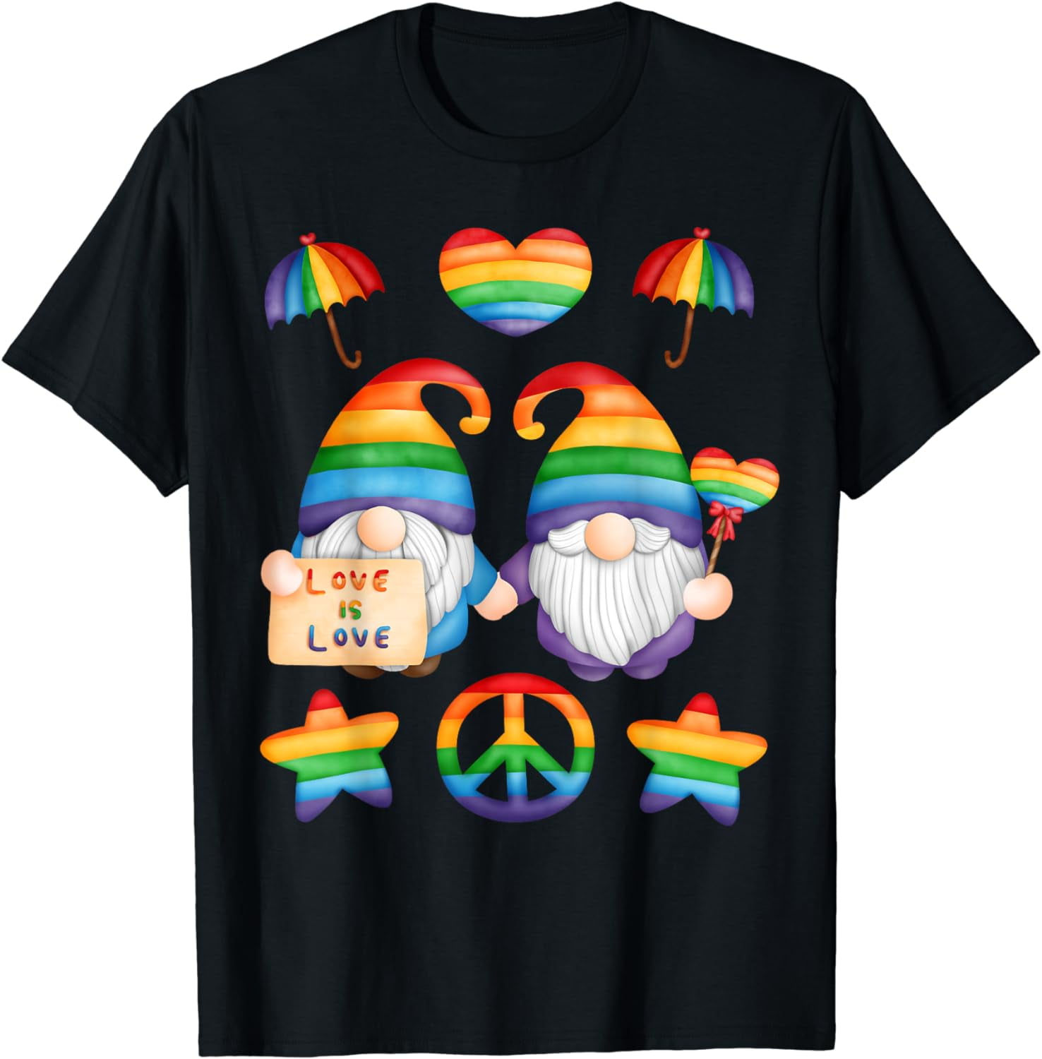 Gay Couple Gnomes Pride, Mr & Mr Gay Wedding, His & His,MLM T-Shirt ...