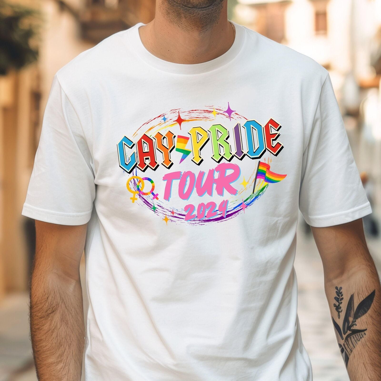 Gay Festival Shirt Pride Tour Shirt 2024 Gay Pride Tour Shirt Rainbow ...