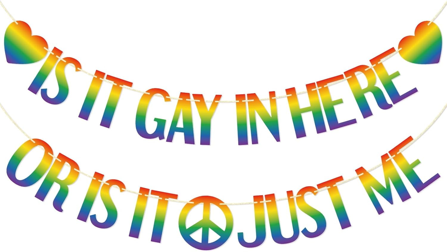 Is It Gay In Here Or Is It Just Me, Pride Month Banner, Gay Pride Party ...