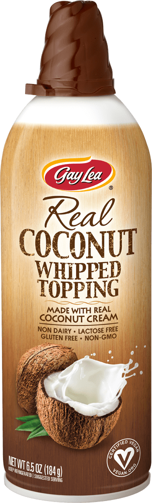 Gay Lea, Non-Dairy, Gluten-Free White Coconut Whipped Topping, 225g Tin ...