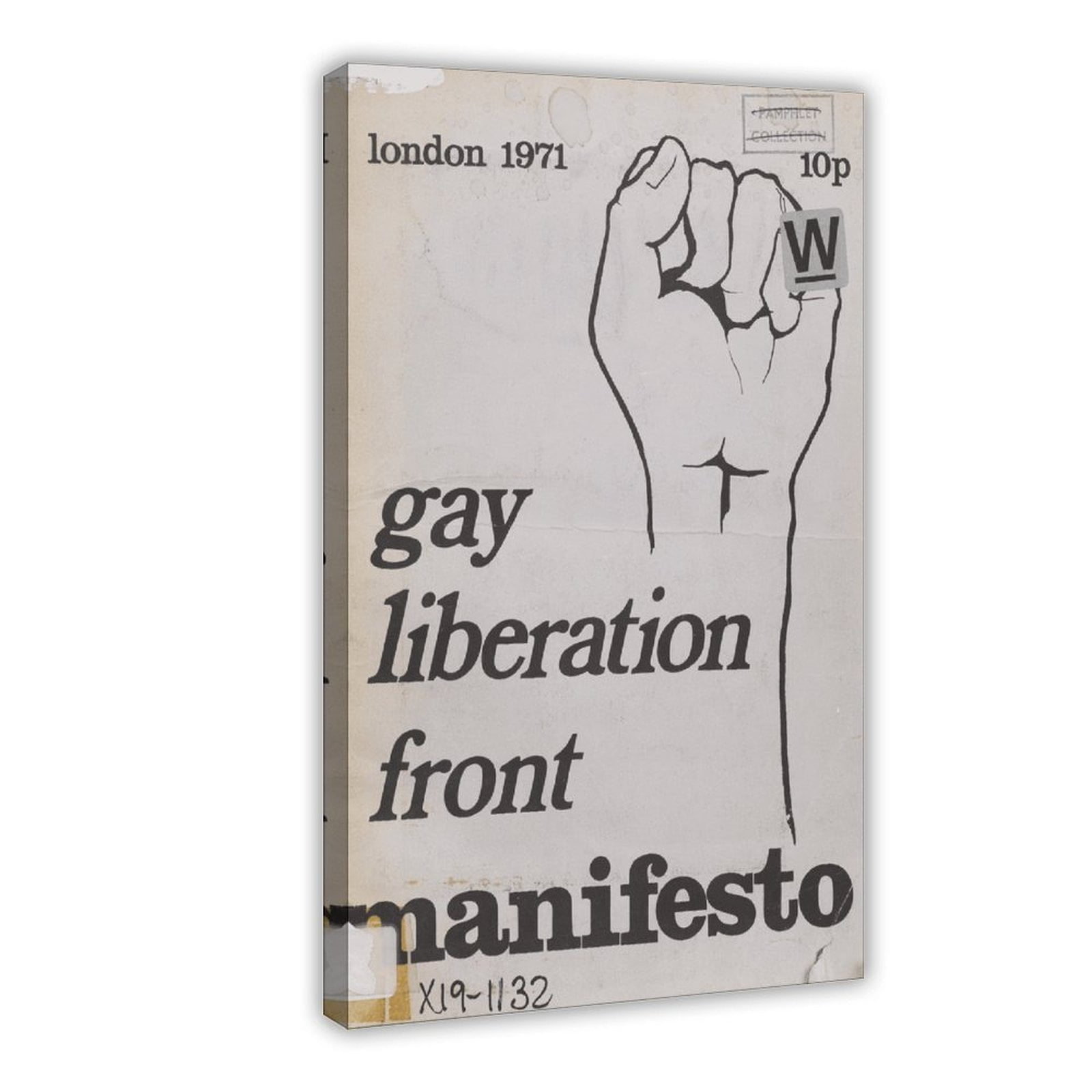 Gay Liberation Front Manifesto, London, 1971 Posters Art Print Bedroom ...