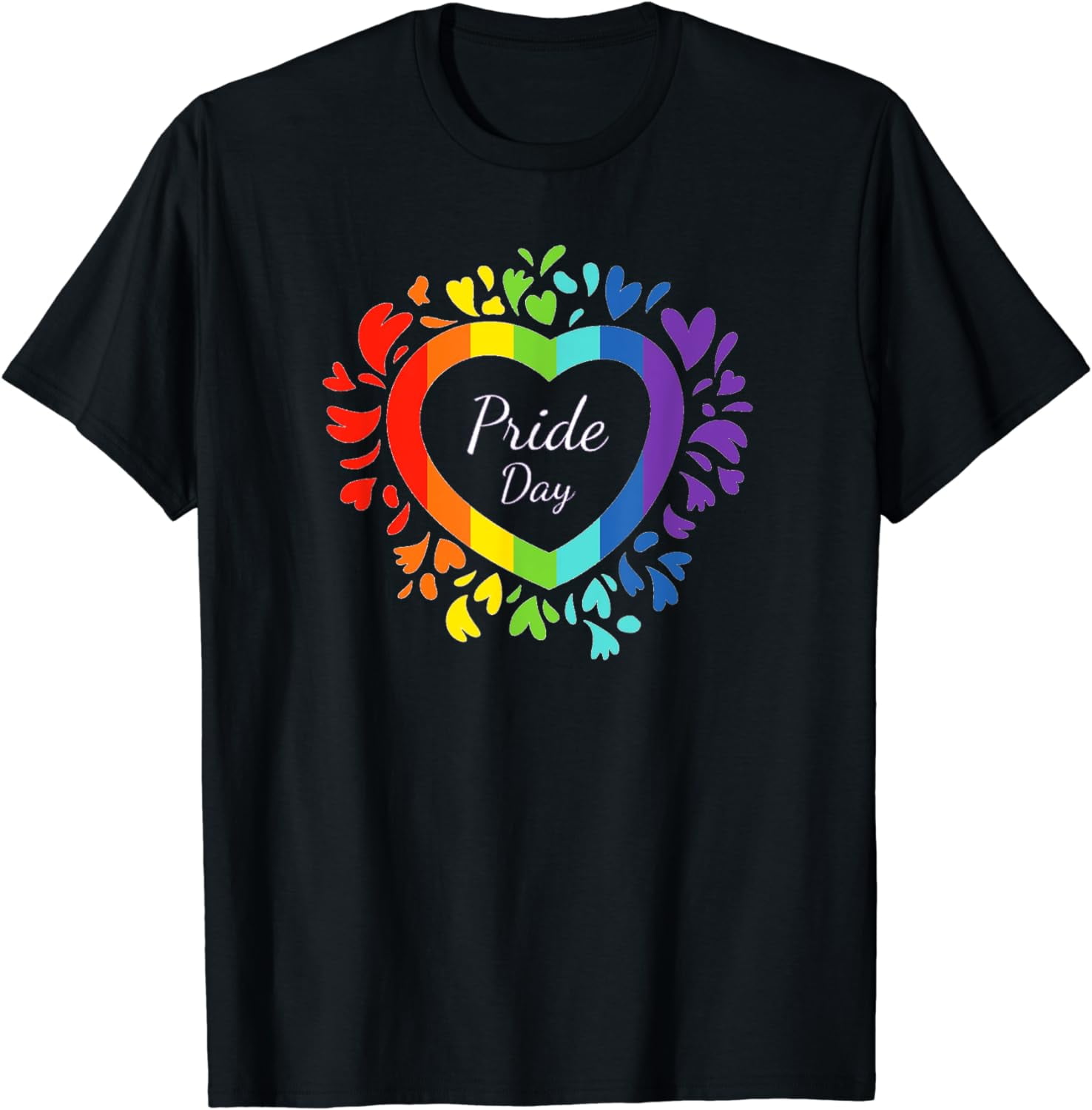 Gay Pride Clothing LGBT Rainbow Flag T shirt Pride Day Tee - Walmart.com