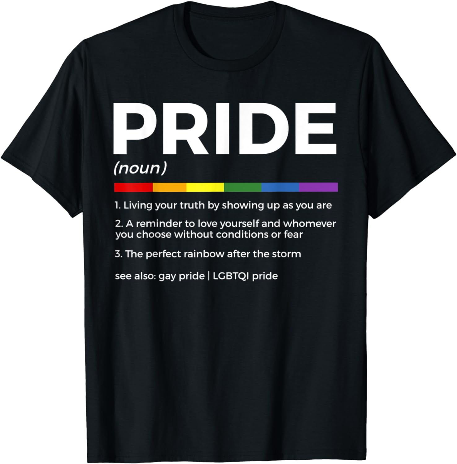 Gay Pride Definition Pride Month T-Shirt - Walmart.com