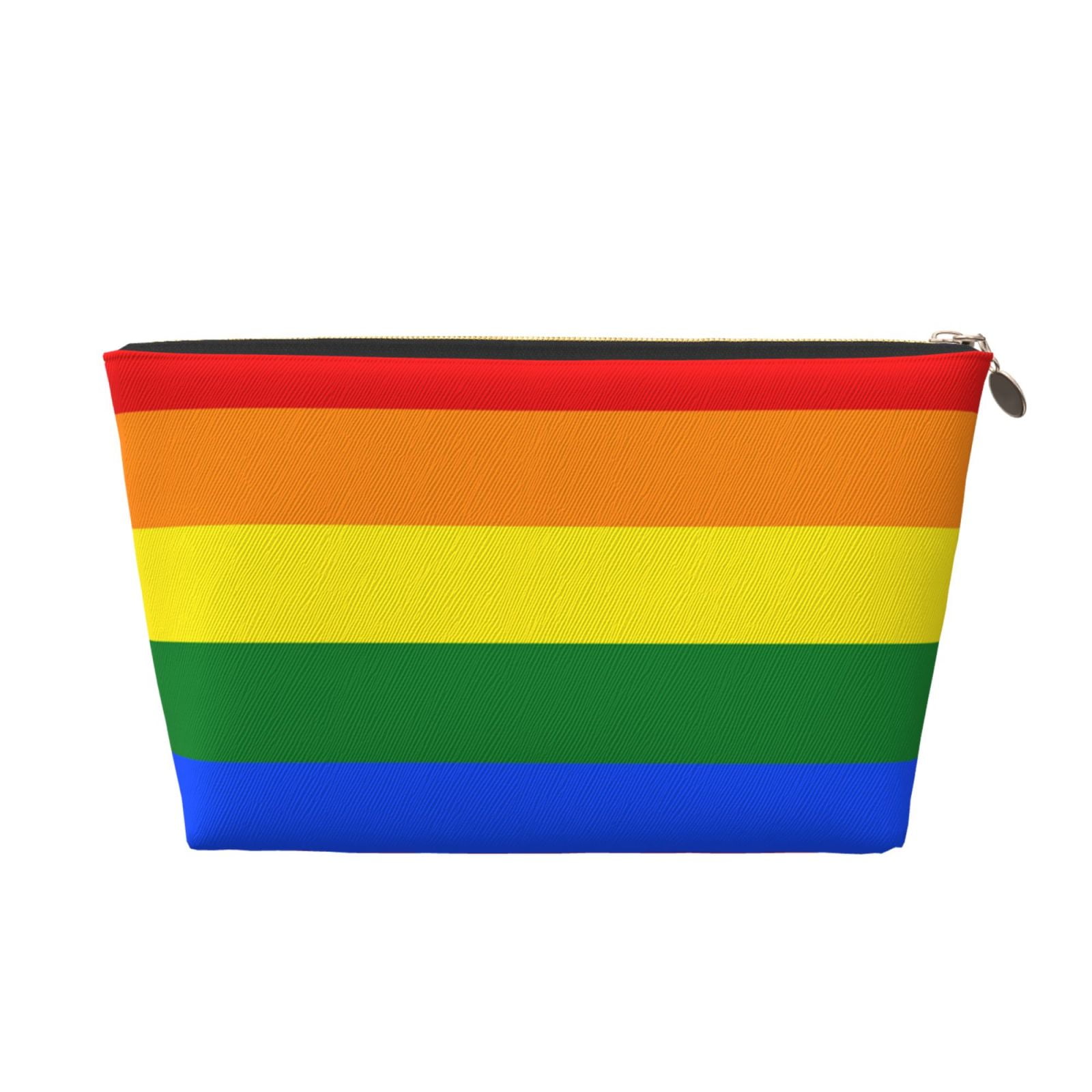 Gay Pride Flag Rainbow Small Purse Organizer Zipper Cosmetic Handbag ...