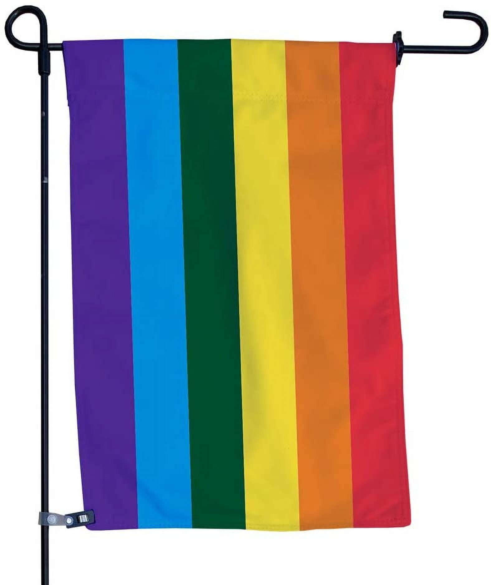 Gay Pride Garden Flag, LGBTQ Pride Double-Sided Outdoor Flag for Homes ...