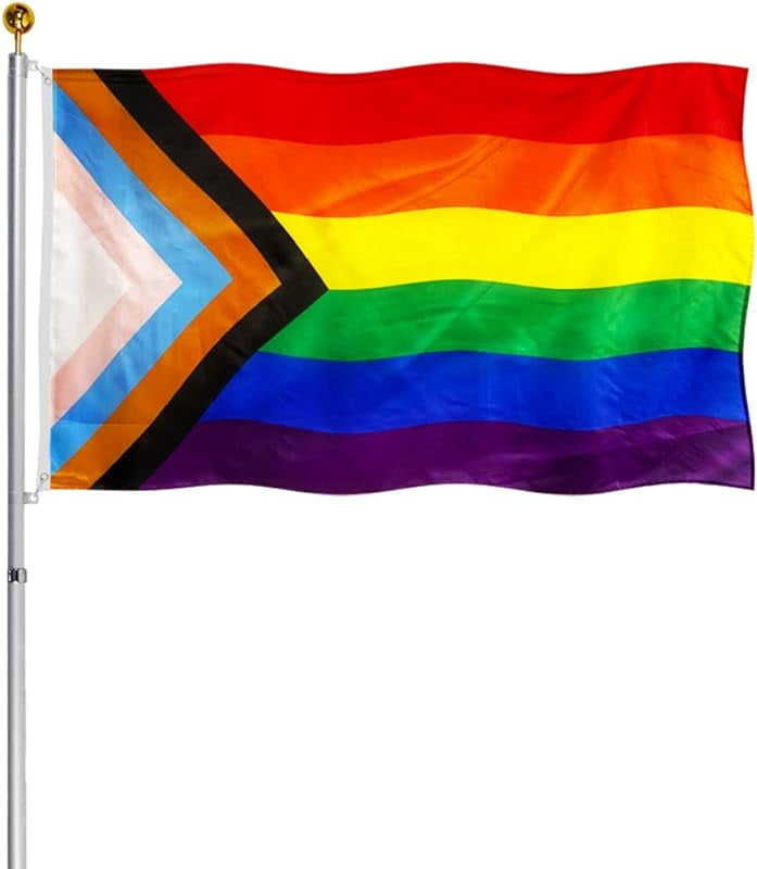 Gay Pride Lgbtq Flag 3x5 Outdoor- Philadelphia Lgbt Rainbow Flags ...