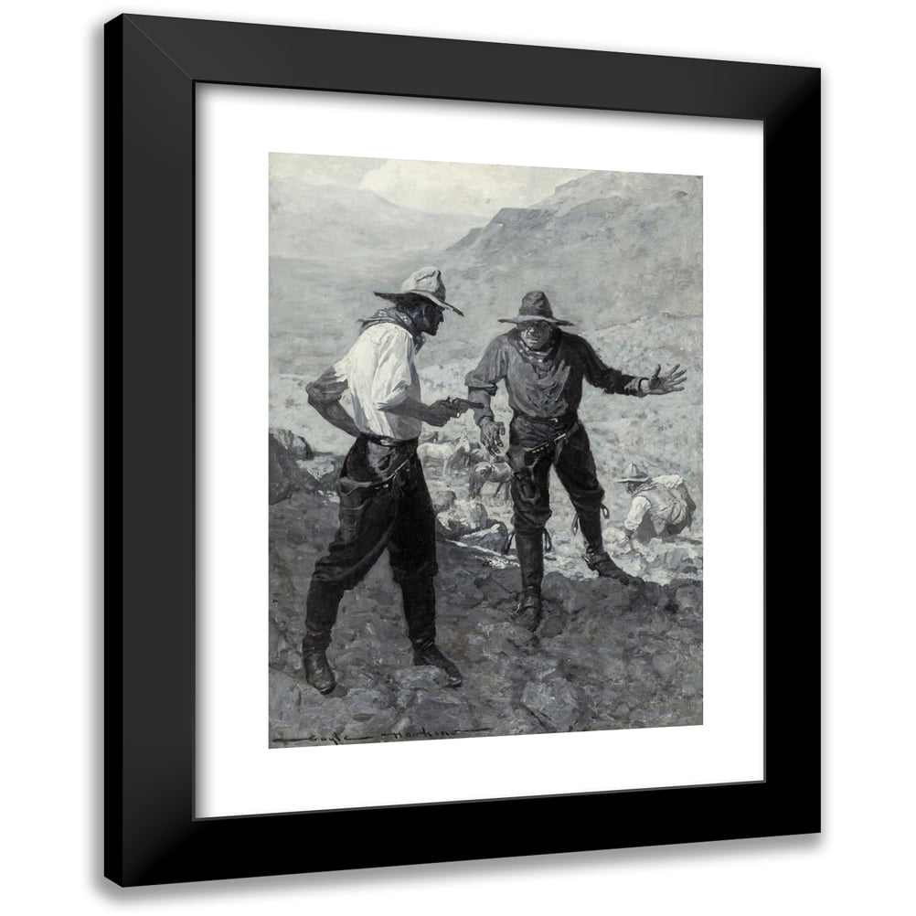 Gayle Porter Hoskins 11x14 Black Modern Framed Museum Art Print Titled ...