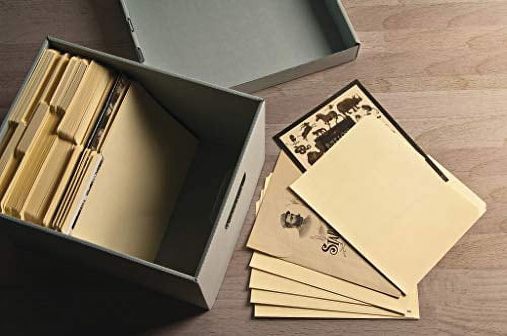 Gaylord Archival Archival-Quality Legal Size Cream File Folders w/Half ...