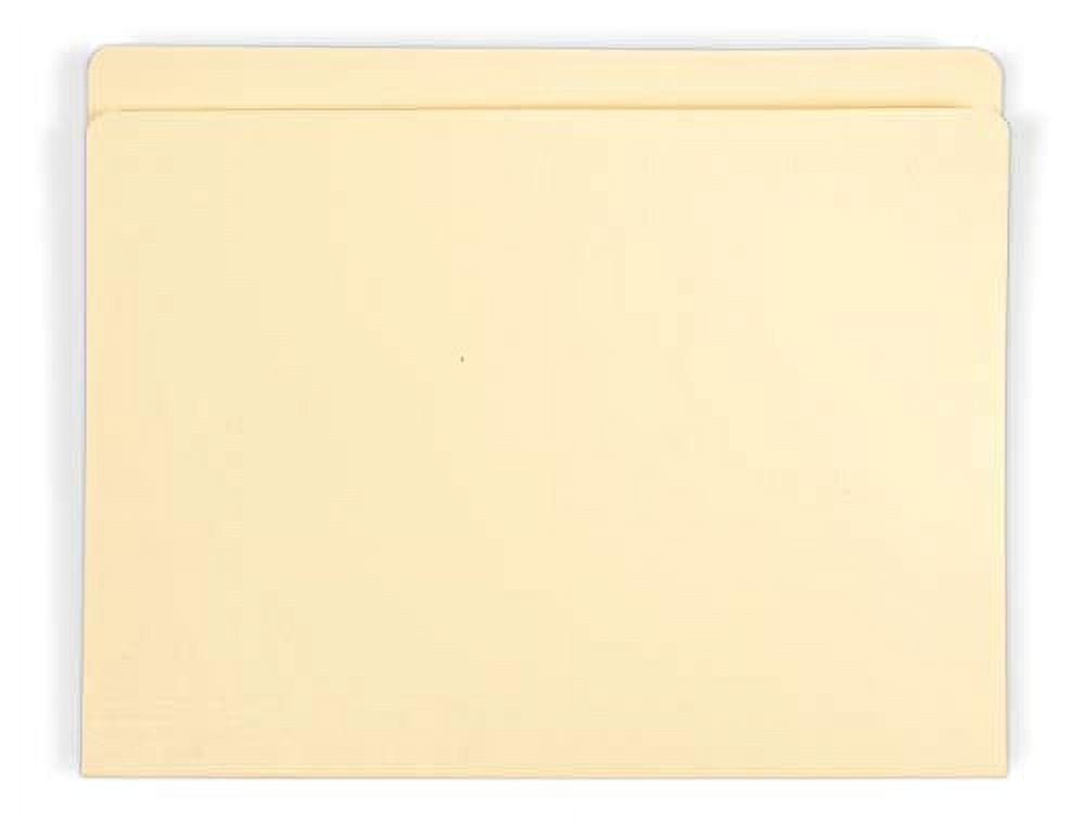 Gaylord Archival Archival-Quality Letter Size Cream File Folders w/Full ...