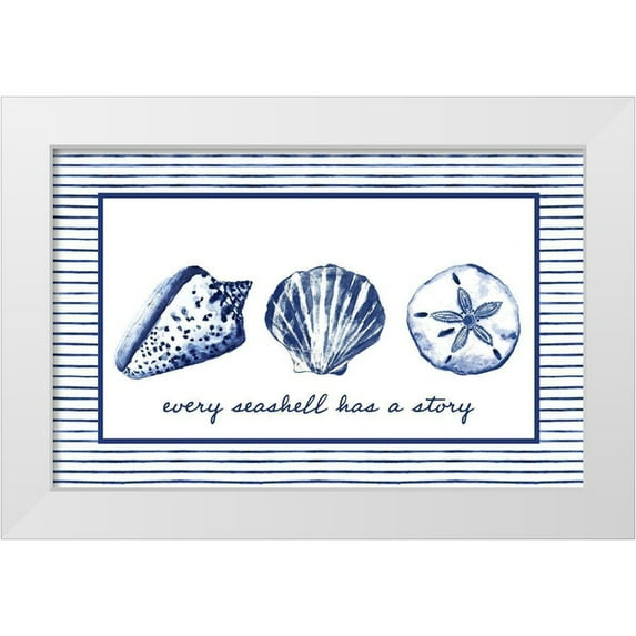 Gaynor, Janice 14x10 White Modern Wood Framed Museum Art Print Titled ...