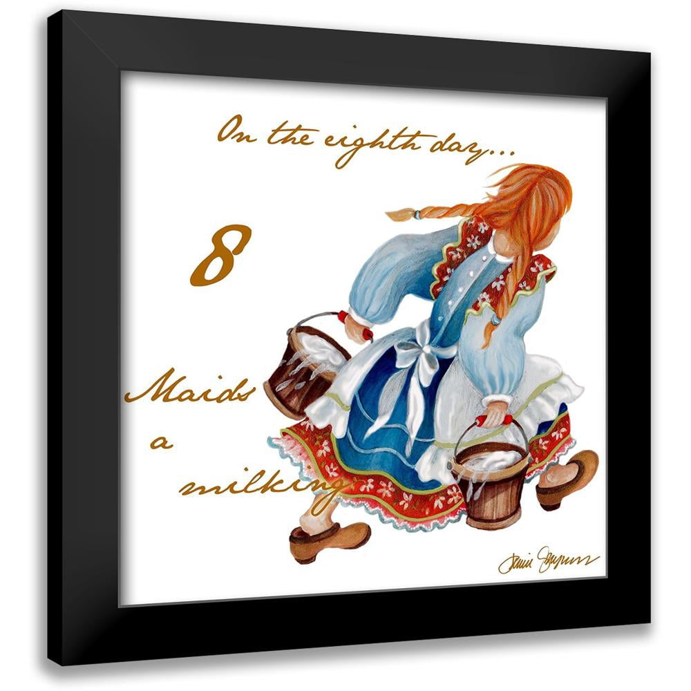 Gaynor, Janice 15x15 Black Modern Framed Museum Art Print Titled ...