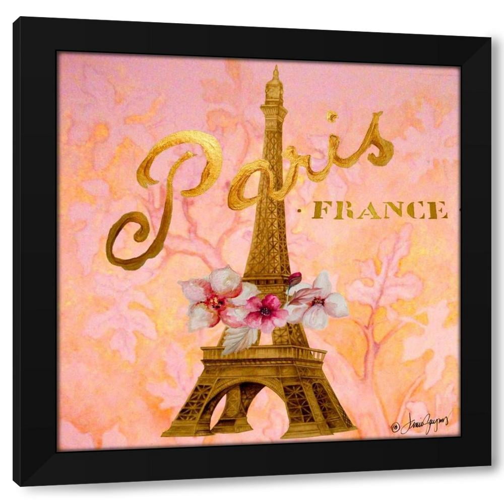Janice Gaynor 15x15 Black Modern Wood Framed Wall Art Titled - Gold ...