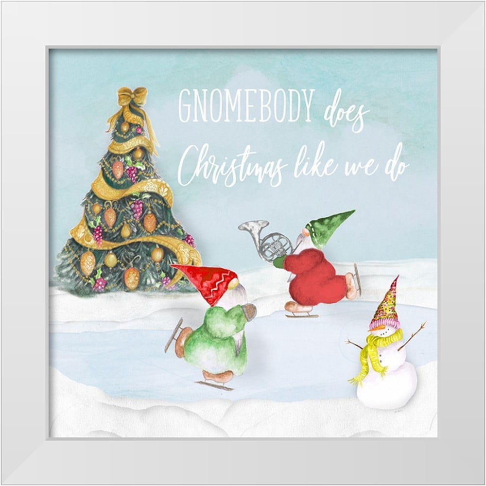 Gaynor, Janice 15x15 White Modern Wood Framed Museum Art Print Titled ...