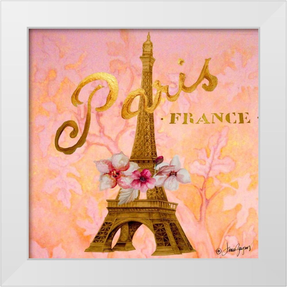 Gaynor, Janice 15x15 White Modern Wood Framed Museum Art Print Titled ...