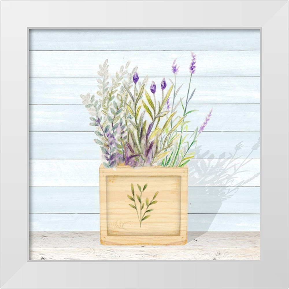 Gaynor, Janice 15x15 White Modern Wood Framed Museum Art Print Titled ...