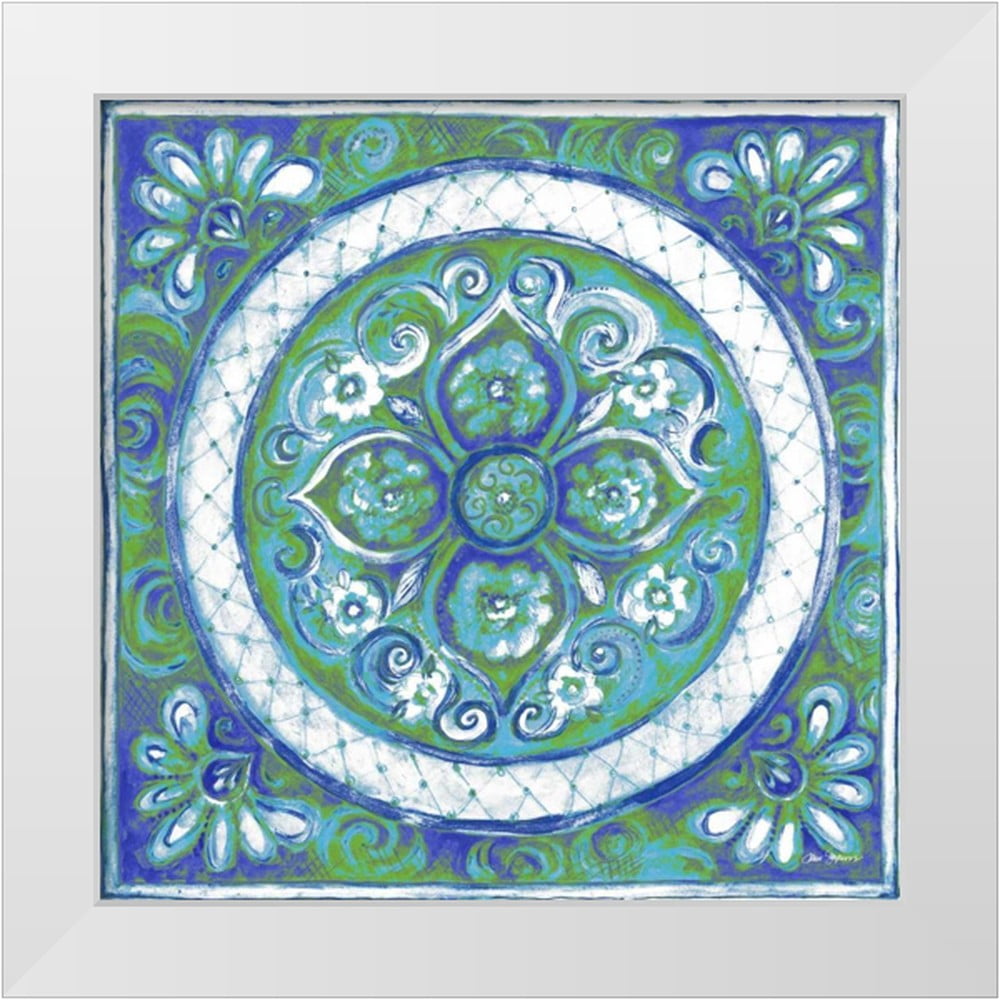 Gaynor, Janice 20x20 White Modern Wood Framed Museum Art Print Titled ...