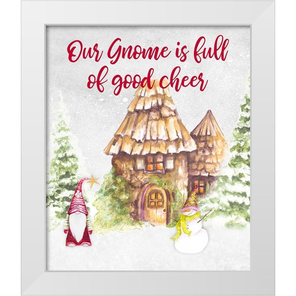Gaynor, Janice 20x23 White Modern Wood Framed Museum Art Print Titled ...