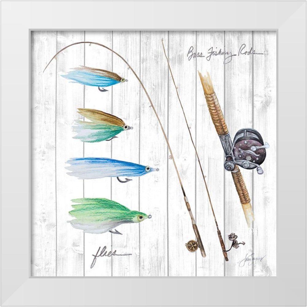 Gaynor, Janice 26x26 White Modern Wood Framed Museum Art Print Titled ...