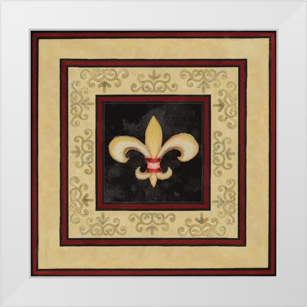 Gaynor, Janice 26x26 White Modern Wood Framed Museum Art Print Titled ...