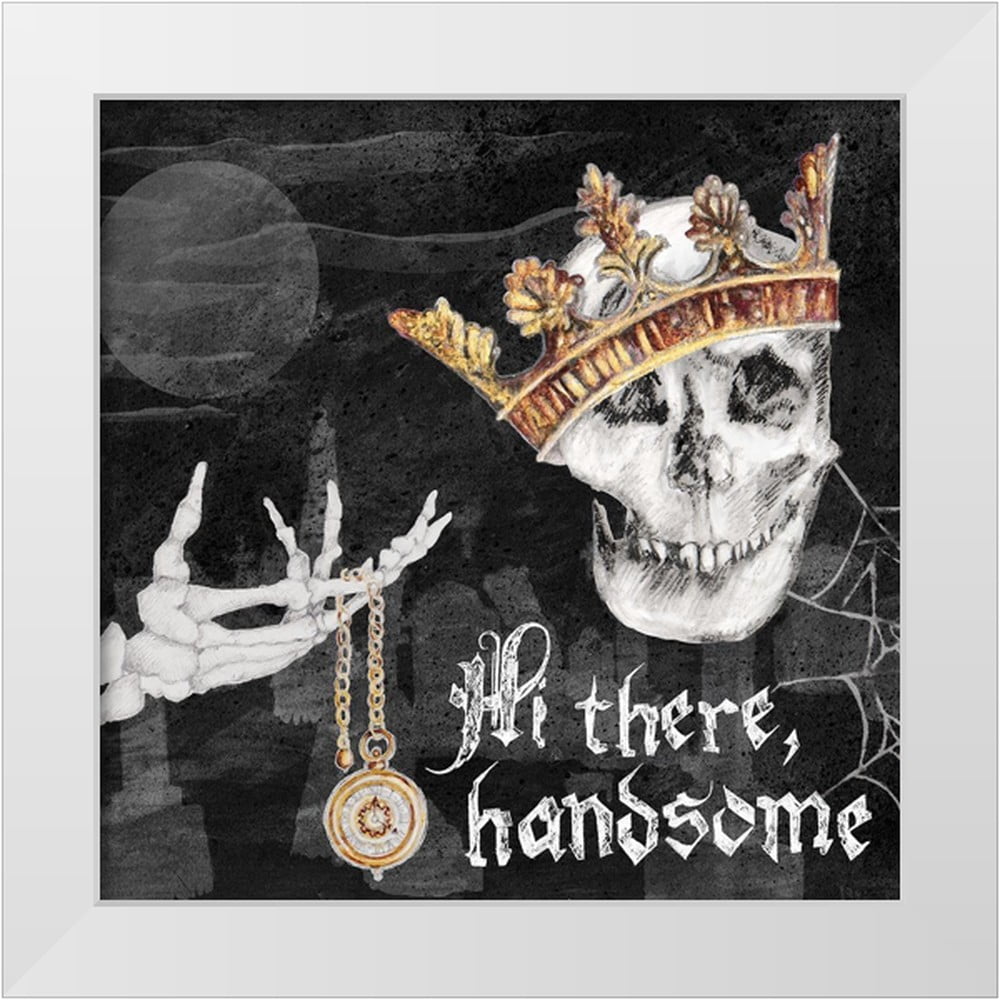 Gaynor, Janice 26x26 White Modern Wood Framed Museum Art Print Titled ...