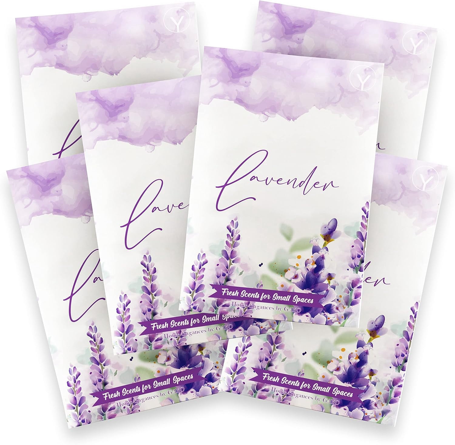 Gayo 6 Pack Lavender Home Fragrance Sachets for Small Spaces, Long ...