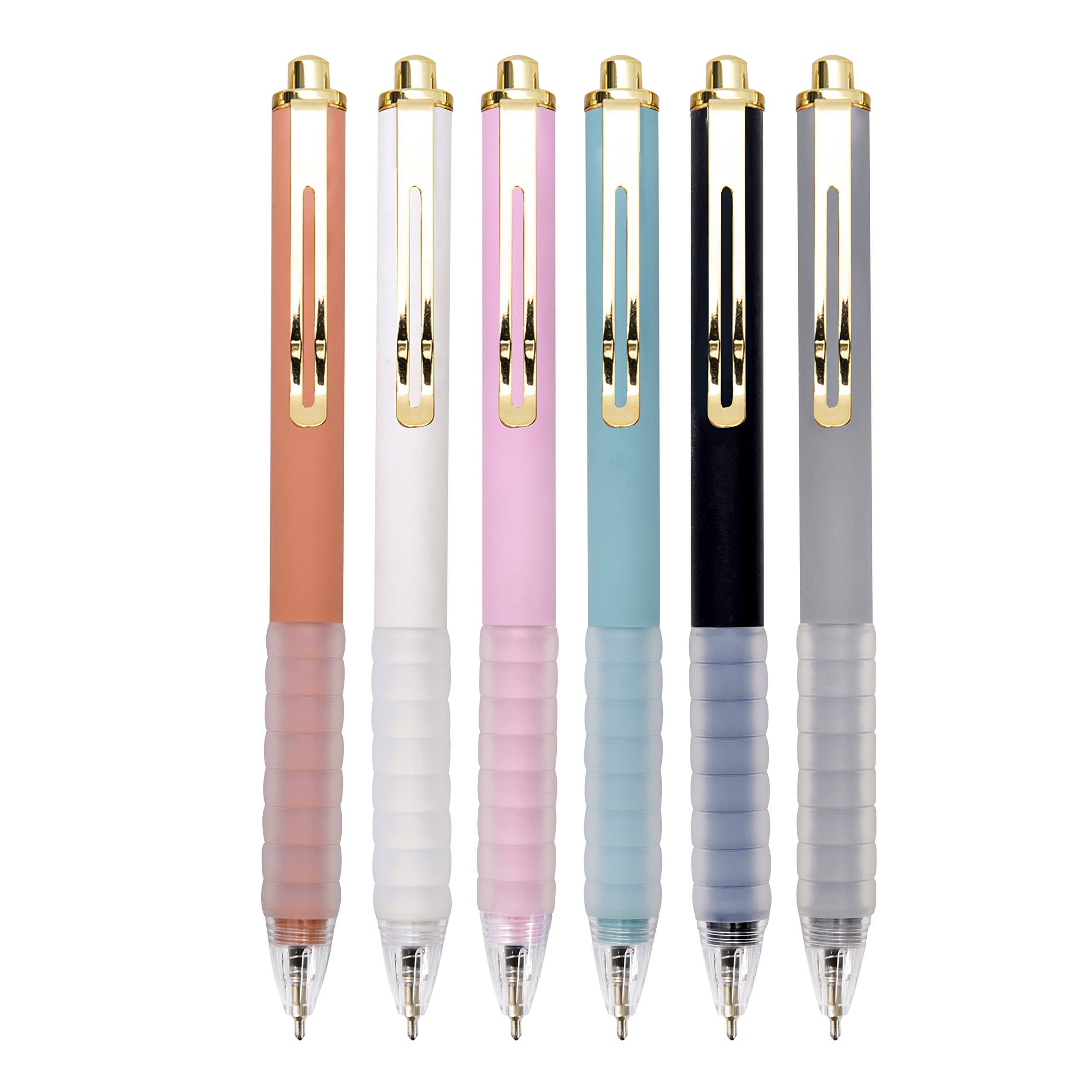 Gazdag,6 Pcs Ballpoint Pens, Comfortable Writing Pens, Metal ...