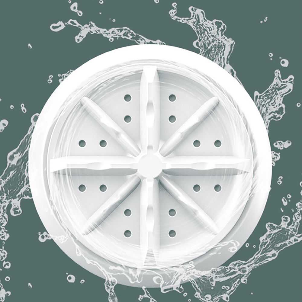 27W Mini Turbo Washer - Portable, USB Powered, Ideal for Travel ...