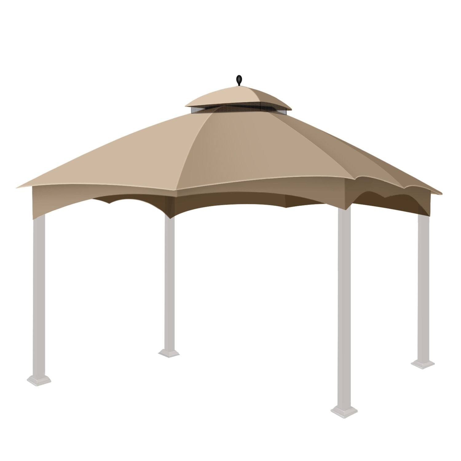 Gazebo Replacement Canopy Top Tent for Lowe's Home Depot Allen & Roth ...