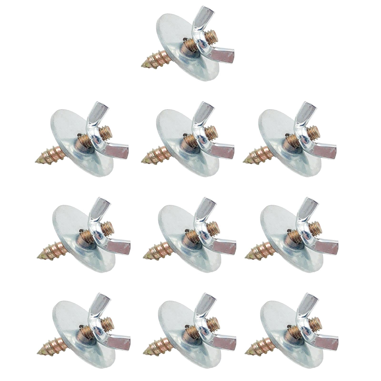 Gazechimp 10 Pieces Bird Cage Screws and Nuts M5*30 for Rack Building ...