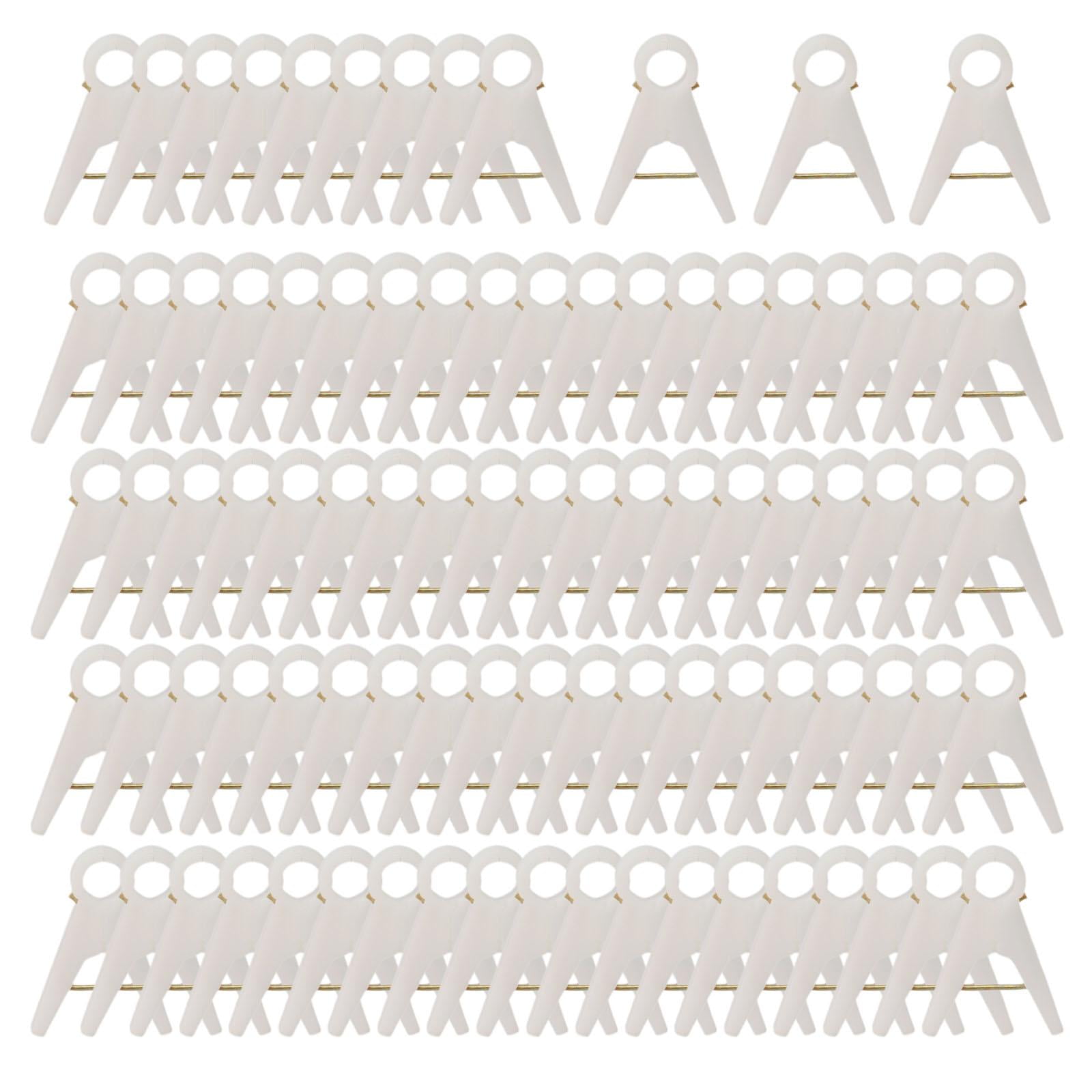 Gazechimp 100Pcs Garden Clips Plant Vine Clips for Climbing Plants ...