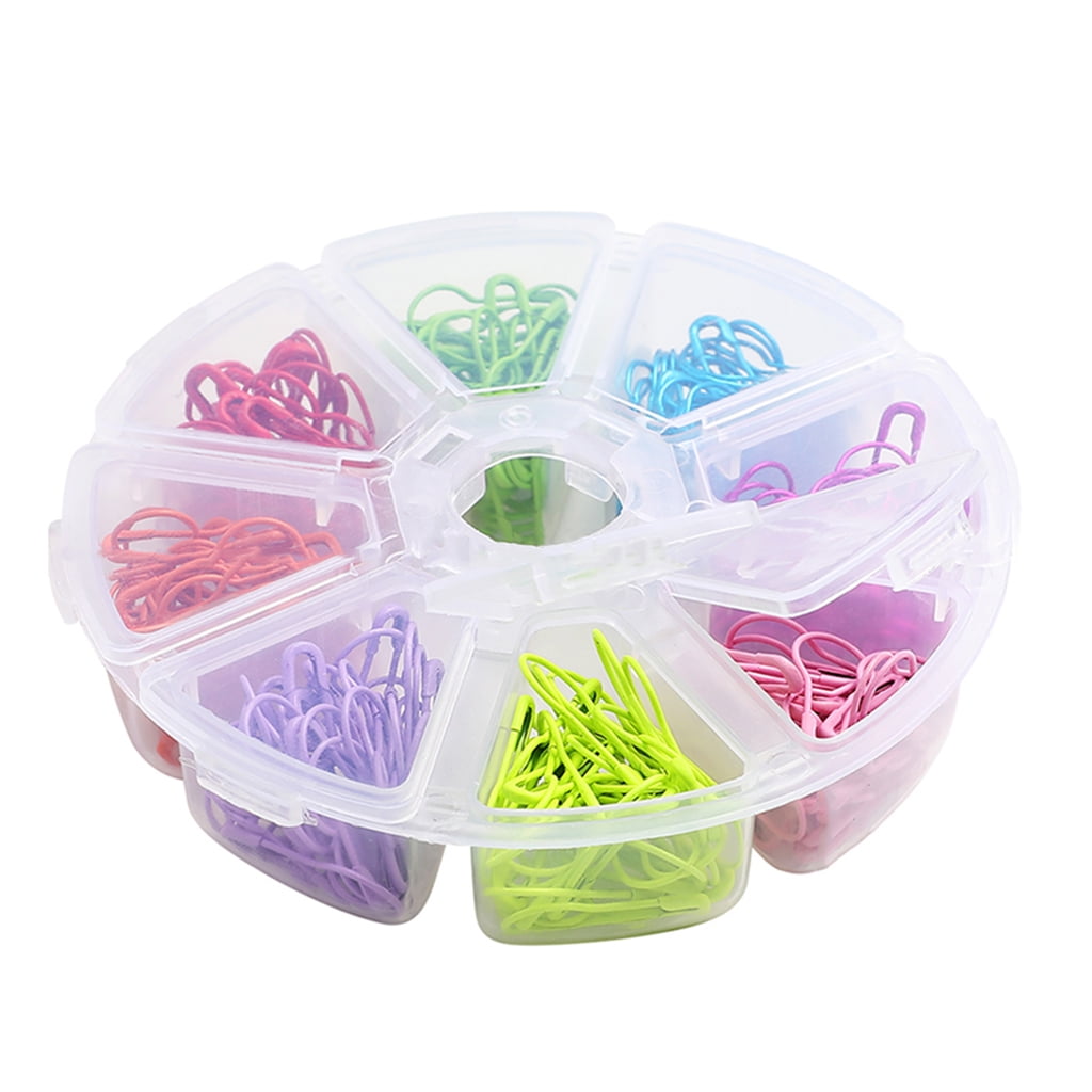 Gazechimp 320Pcs 8 Colors Bulb Safe Pins Gourd Pins Metal Pear Shaped ...