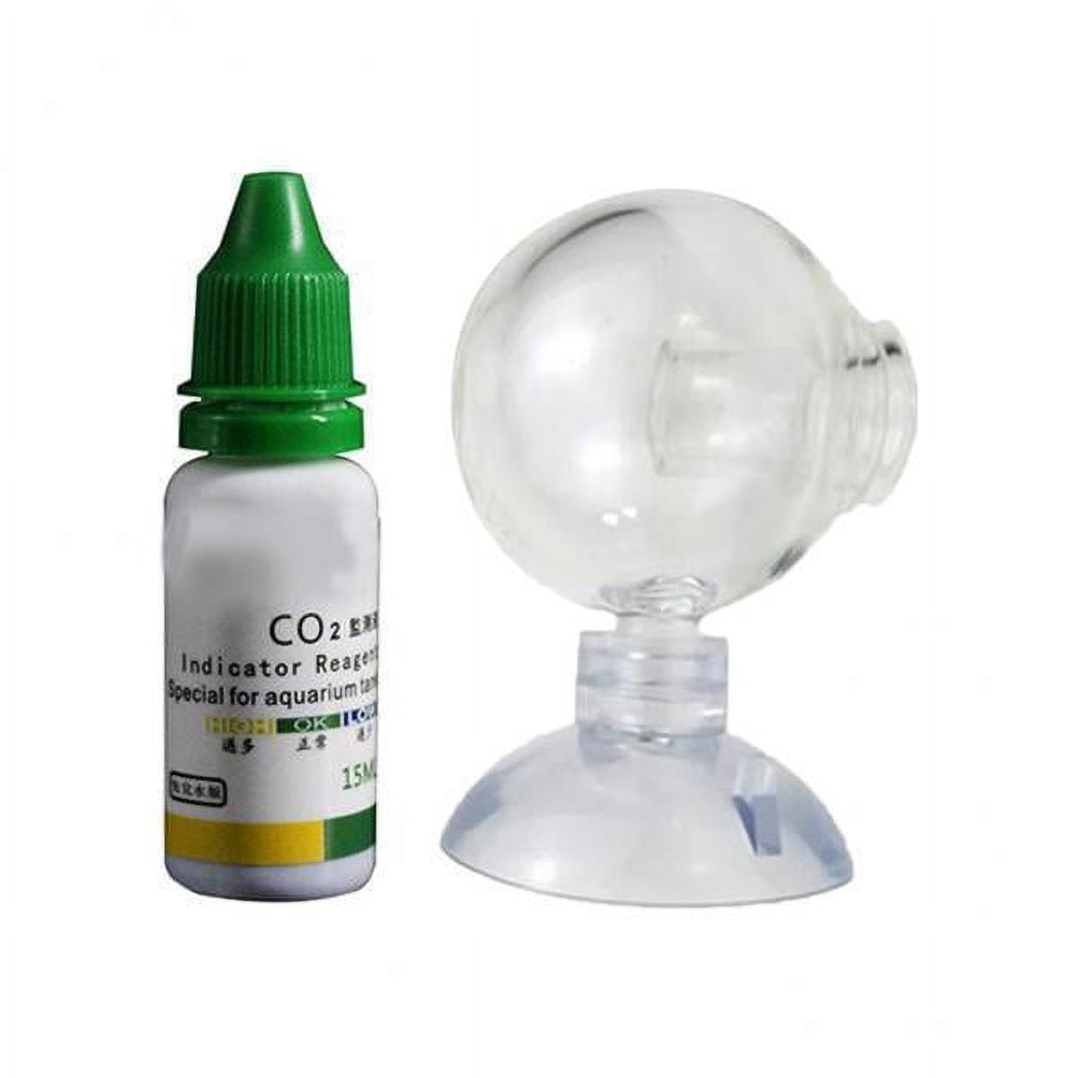 Gazechimp 4xAquarium Carbon CO2 Ball Drop Checker Indicator Solution 02 ...