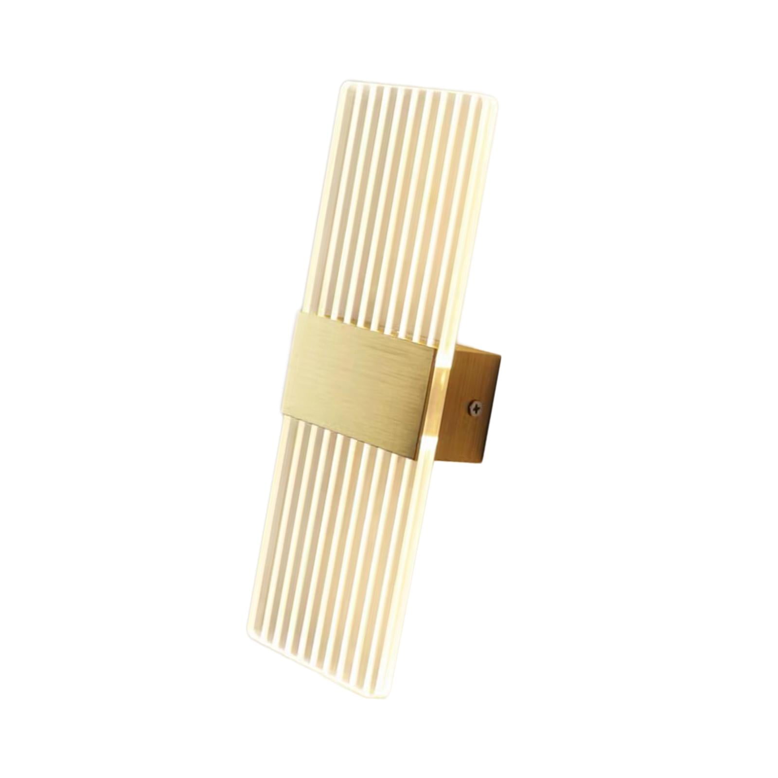 Gazechimp 6W Acrylic Wall Lamp Light Wall Sconce Hardwired Lighting for ...