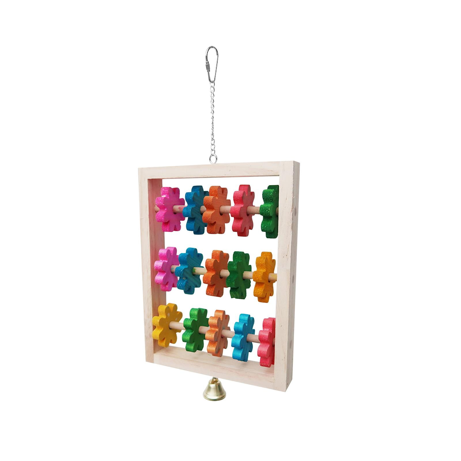 Gazechimp Bird Cage Toy Exercise Toy Parakeet Cage Hammock Parrot Perch ...