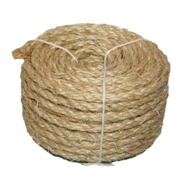 Golberg Twisted Sisal Rope Available in 1/4, 5/16, 3/8, 1/2, 3/4, and 1 ...