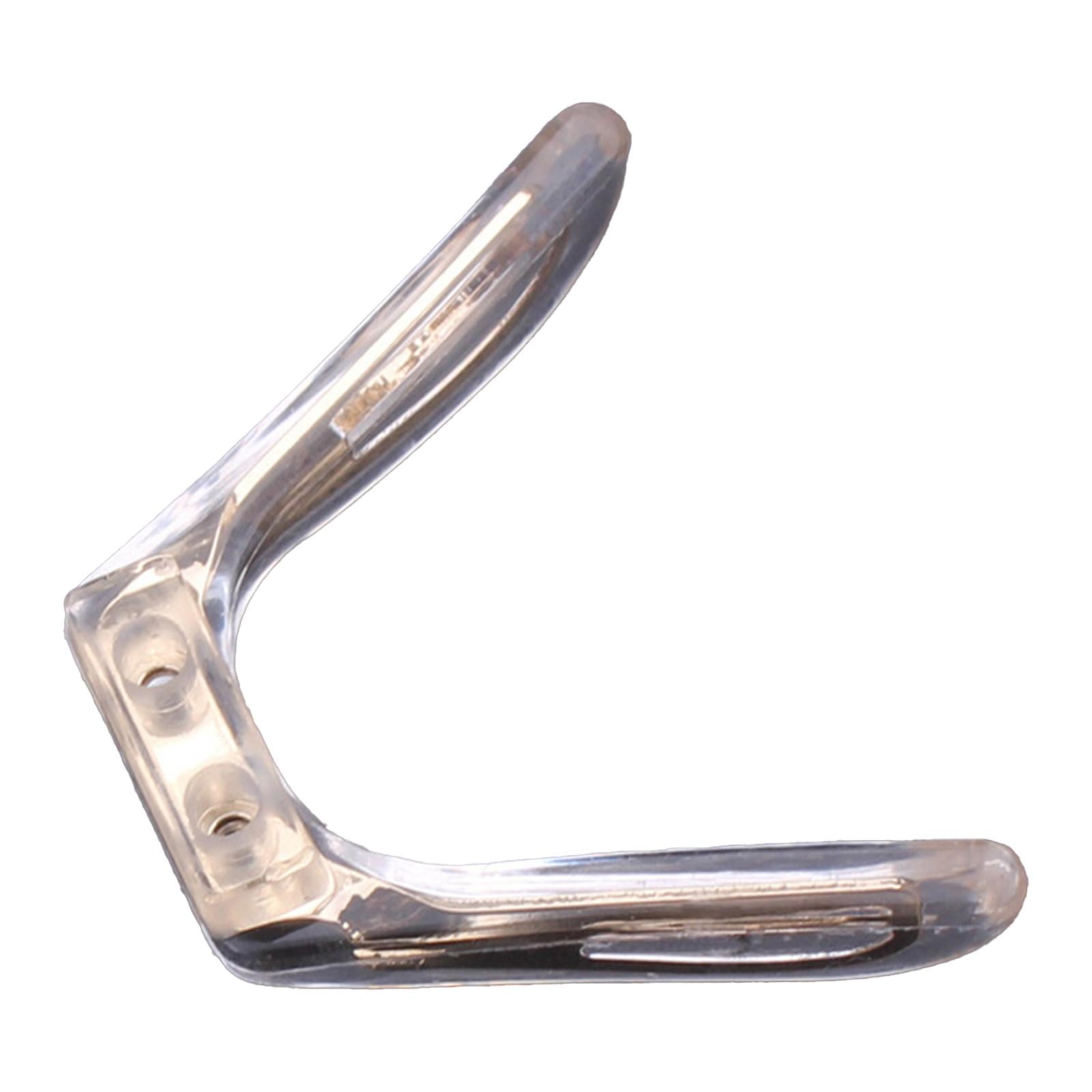 Gazechimp Eyeglass Saddle Bridge Silicone U Shape Metal Core Silicone ...