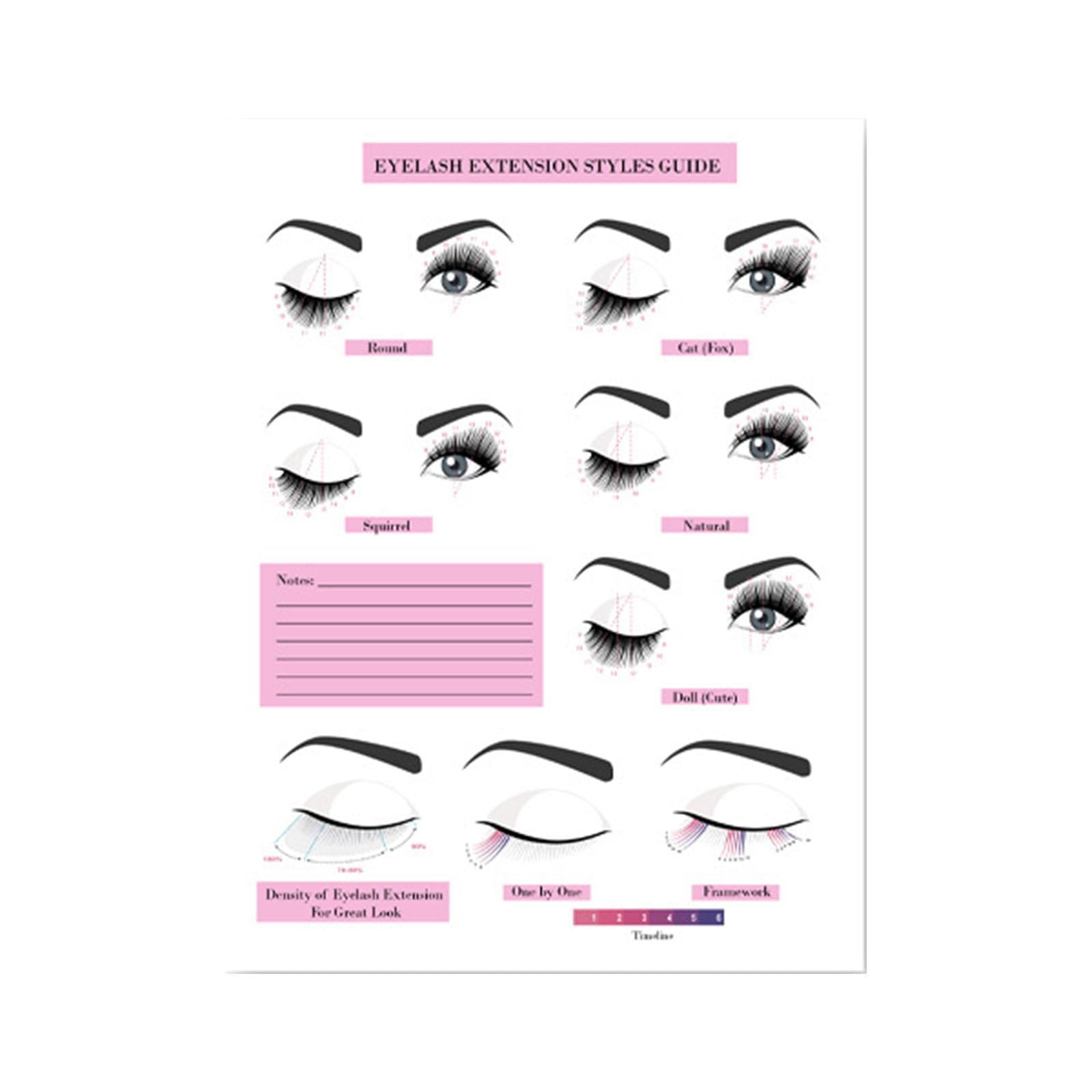 Gazechimp Eyelash Poster Modern Picture 30x40cm Lahses Fake Lash ...