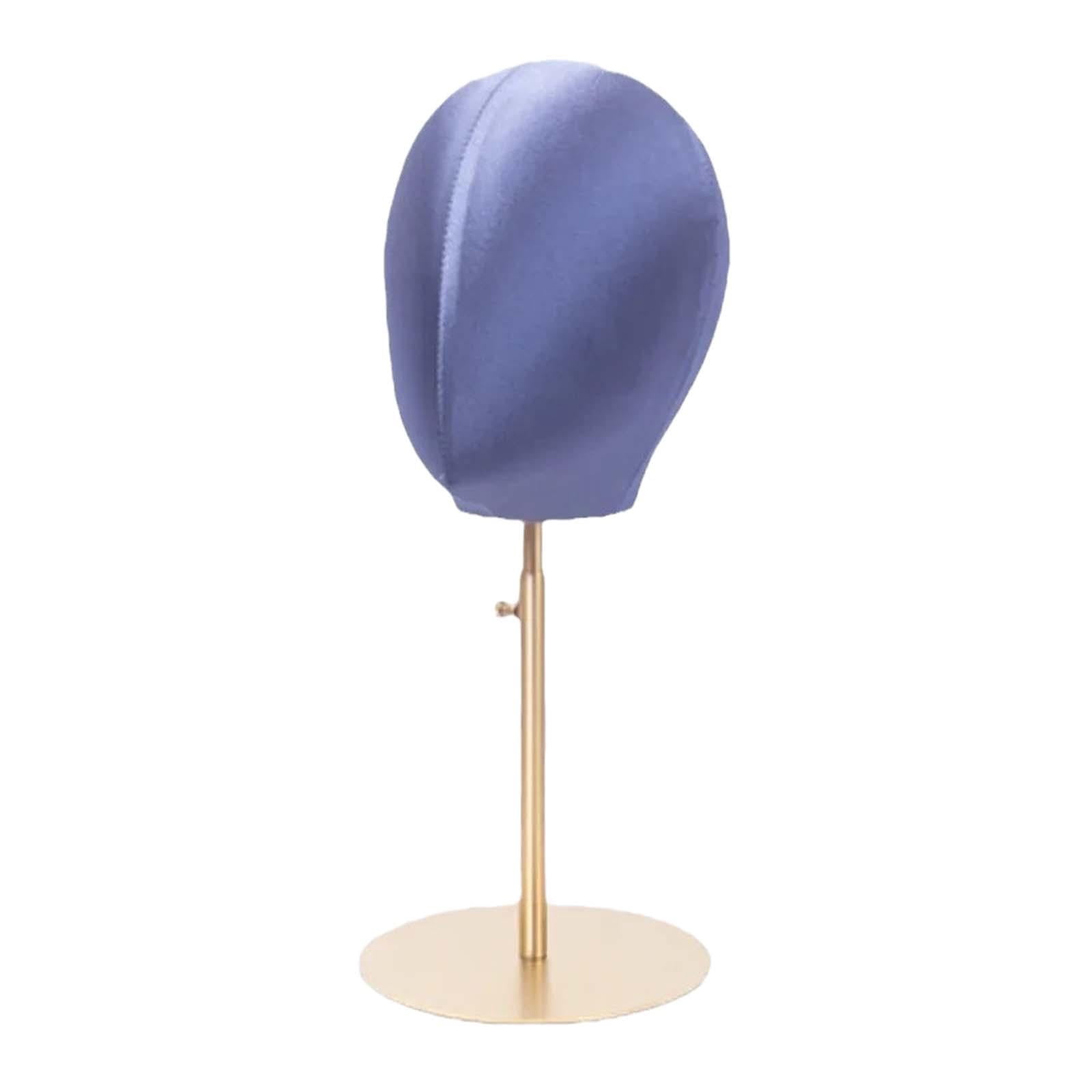 Gazechimp Hair Styling Show Stand Round Base Sturdy Hats Storage Stand ...