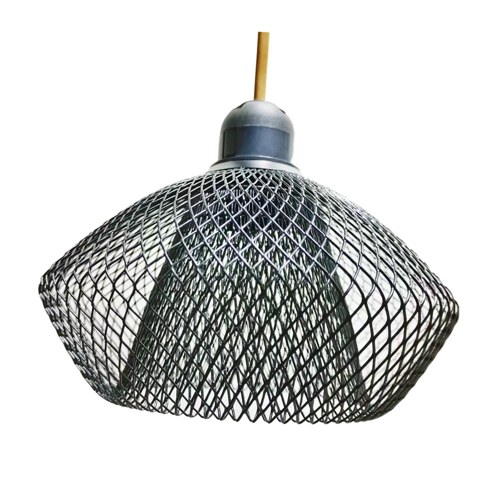 Gazechimp Iron Wire Lampshade Dome Lamp Shade Bulb Guard for Outdoor ...